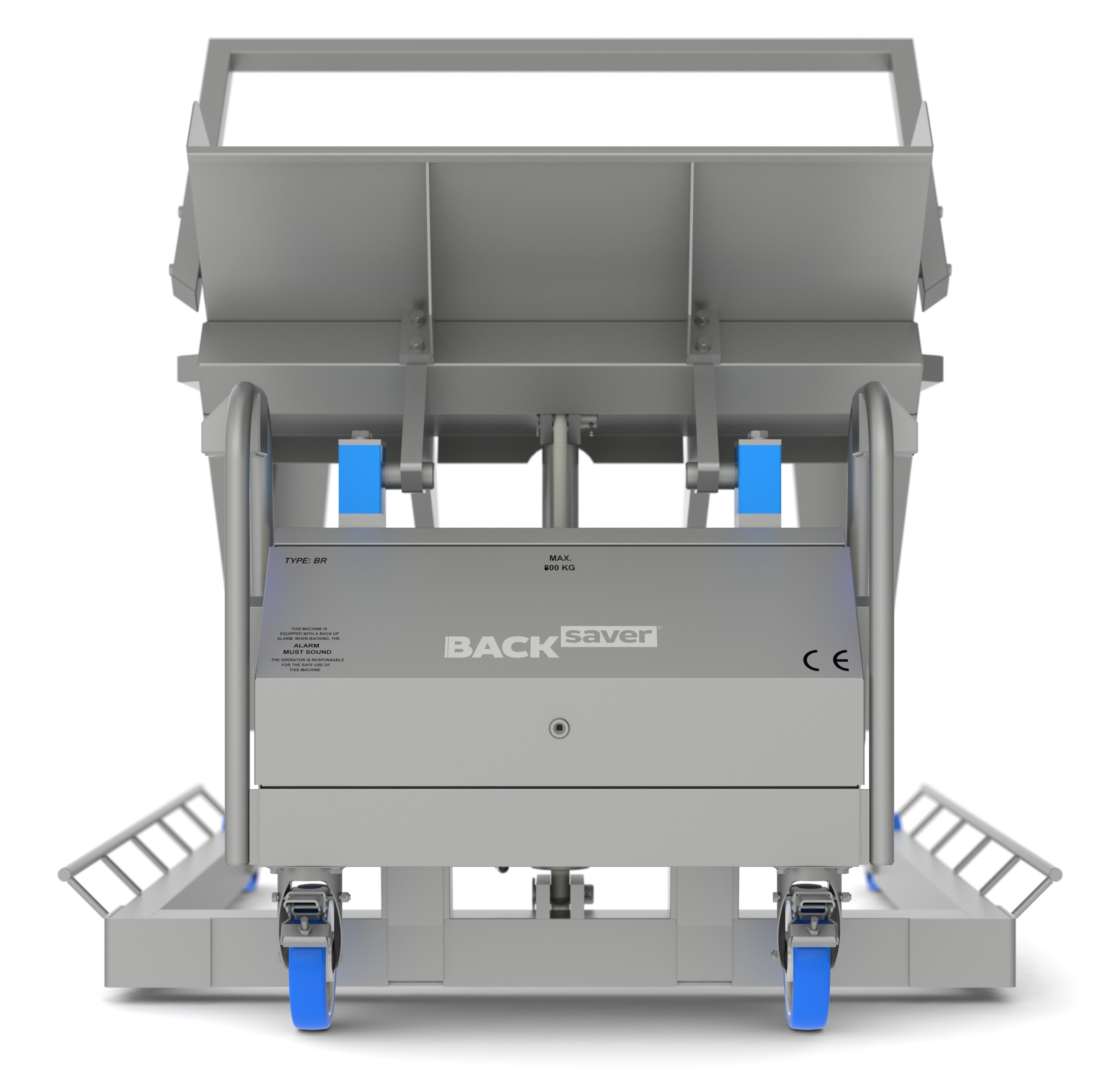 Lifters (Tippers) : Backsaver BR Wide Bin Tipper