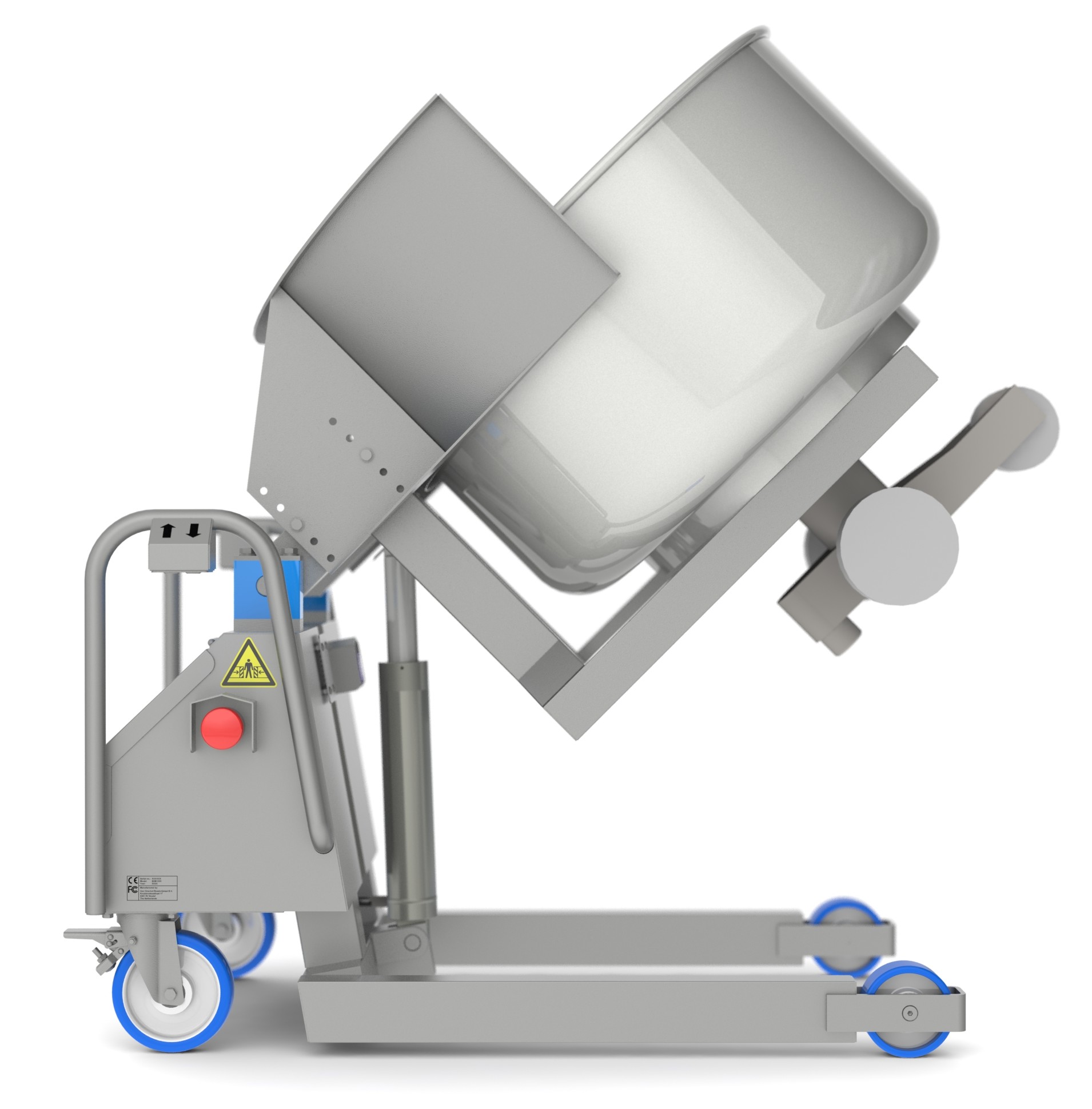 Lifters (Tippers) : Backsaver DB Mixing-Bowl Tipper