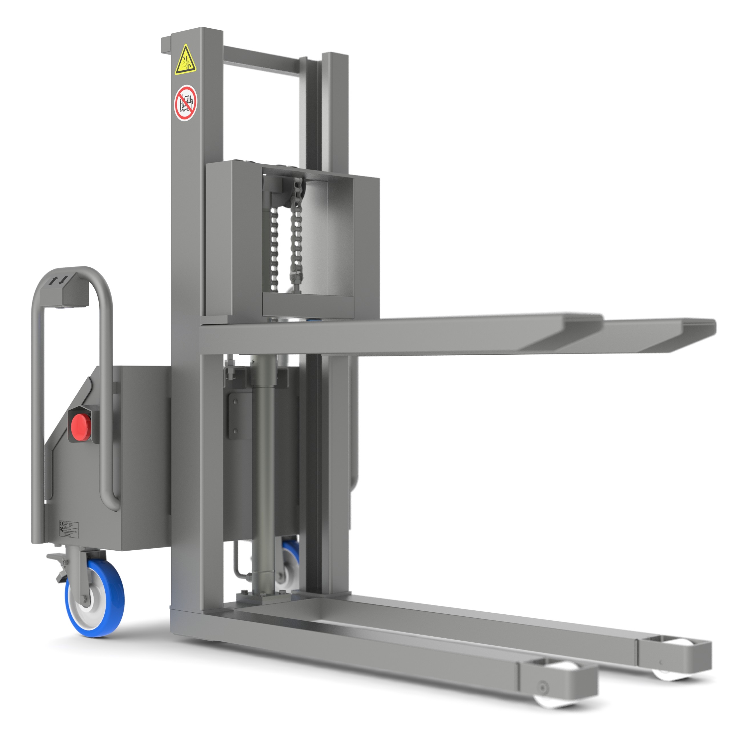 Lifters (Tippers) : Backsaver PL Standard Pallet Lifter/Stacker