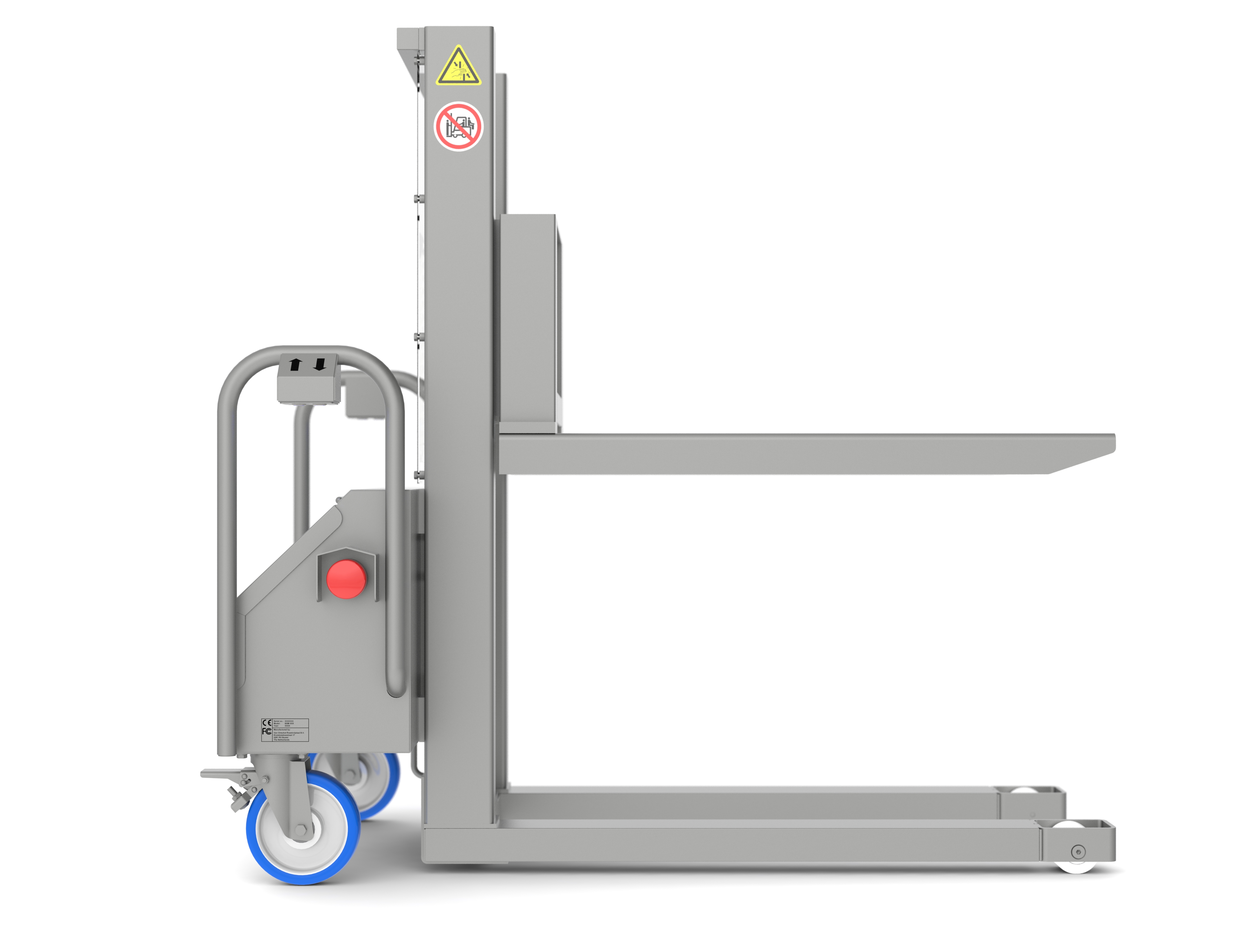 Lifters (Tippers) : Backsaver PL Standard Pallet Lifter/Stacker
