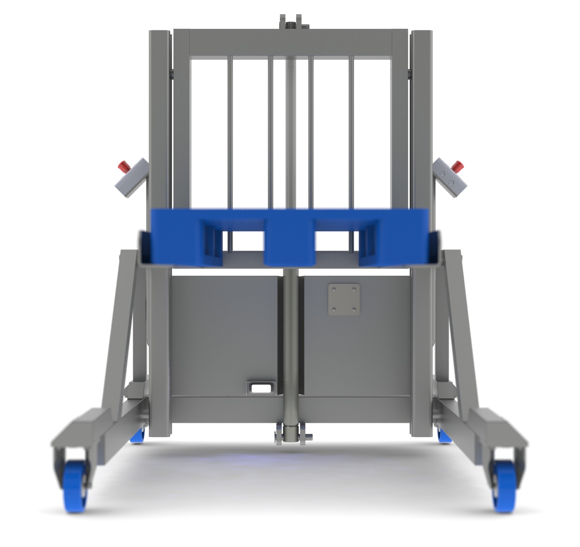 Lifters (Tippers) : Backsaver PLBR Wide Pallet Lifter/Stacker